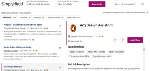 6 Places to Find Children’s Book Illustrator Jobs