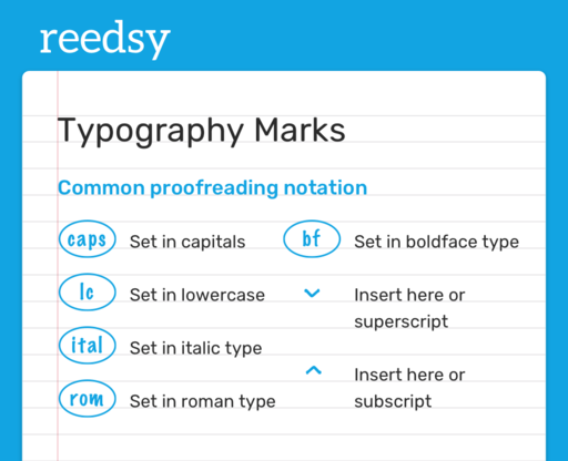 Proofreading Marks 101: What Do These Squiggles Mean?