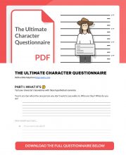 Character Questionnaire: 50 Juicy Questions To Ask Your Characters